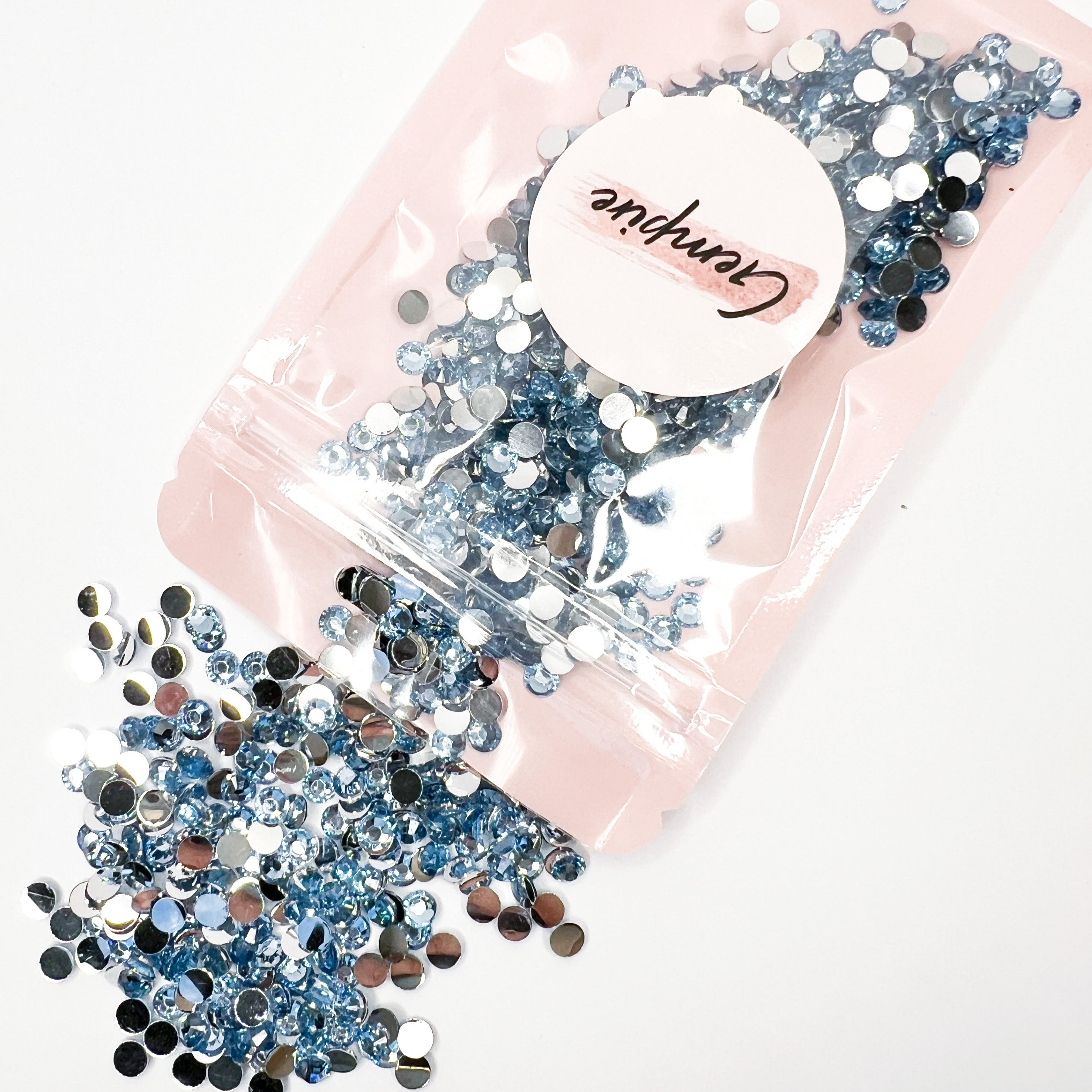 Light Blue Resin Rhinestones – Gempire